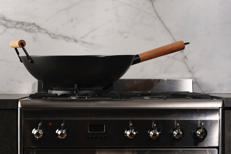 MAKO Black Steel Wok Kit | Designed by Marion's Kitchen | CookDineHost